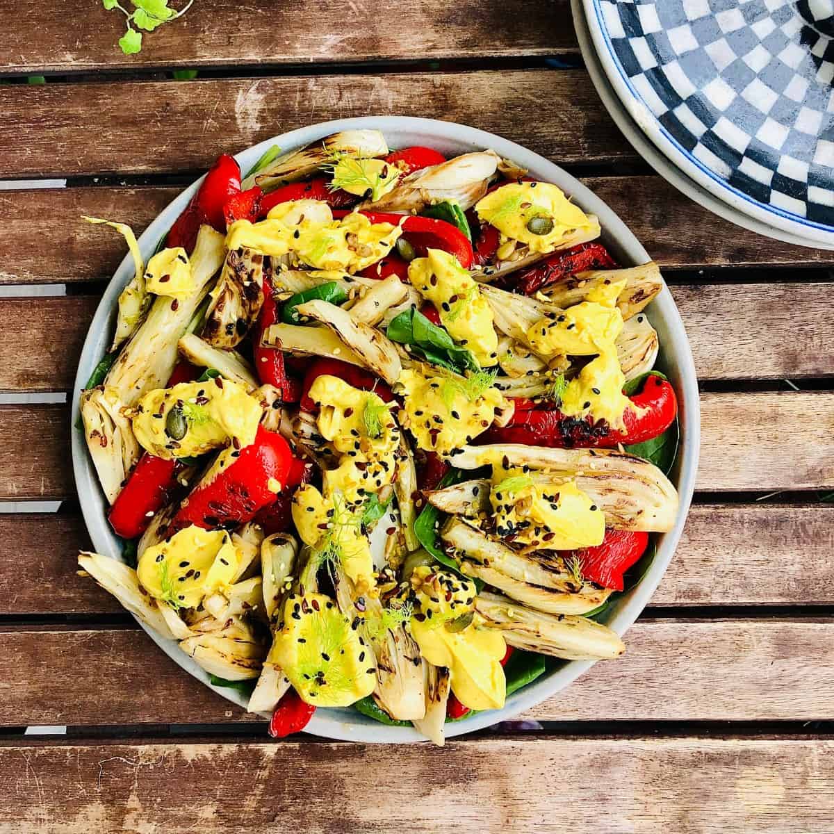 Fennel Salad with Red Pepper - Kitchen and Other Stories