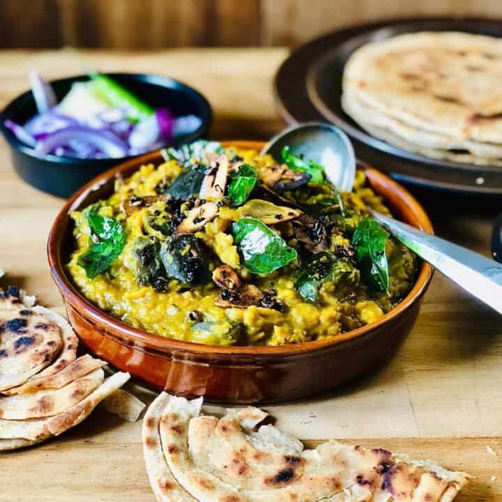 One Pot Recipe - Aubergine Daal - Kitchen and Other Stories