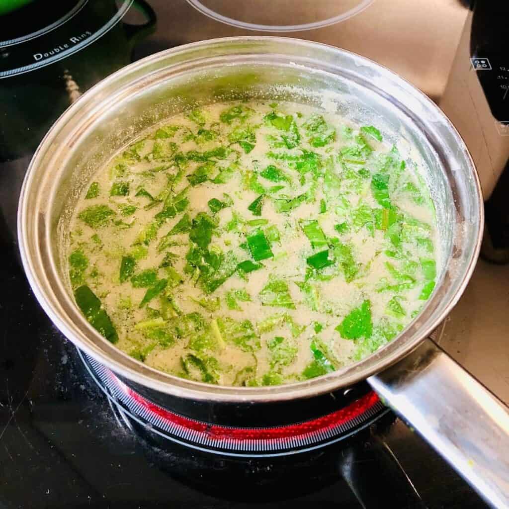 Noodle Soup With Foraged Greens- Kitchen and Other Stories