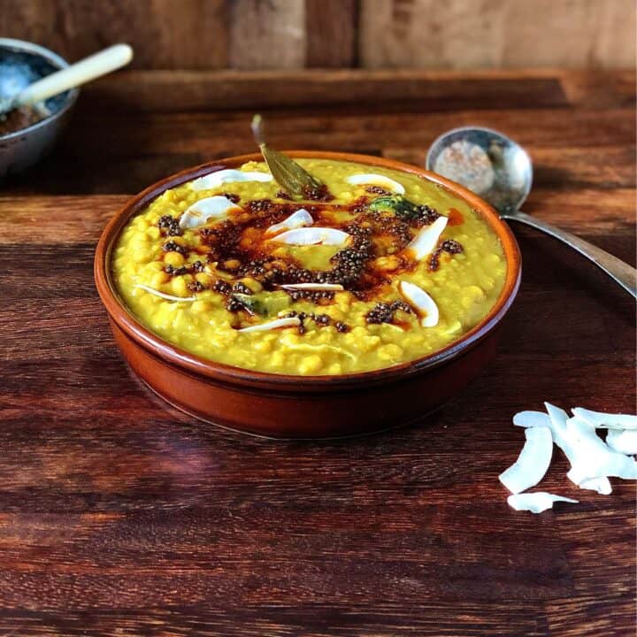 Chana Daal With Coconut - Kitchen and Other Stories
