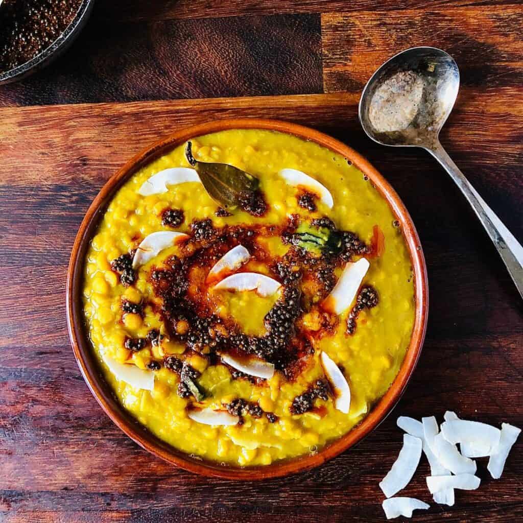 Chana Daal With Coconut - Kitchen and Other Stories