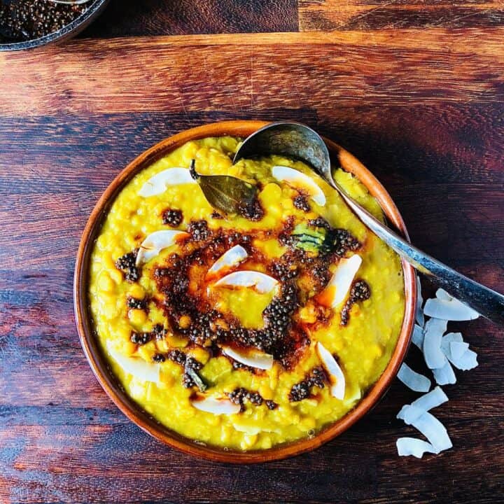 Chana Daal With Coconut - Kitchen and Other Stories