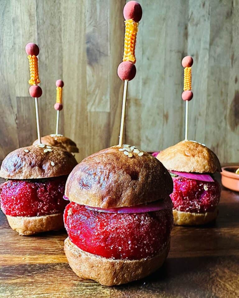 Beetroot Burgers - Kitchen and Other Stories