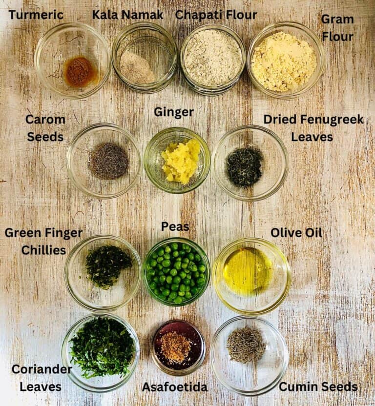 Vegan Canape - Spiced Pea Tartlets - Kitchen and Other Stories