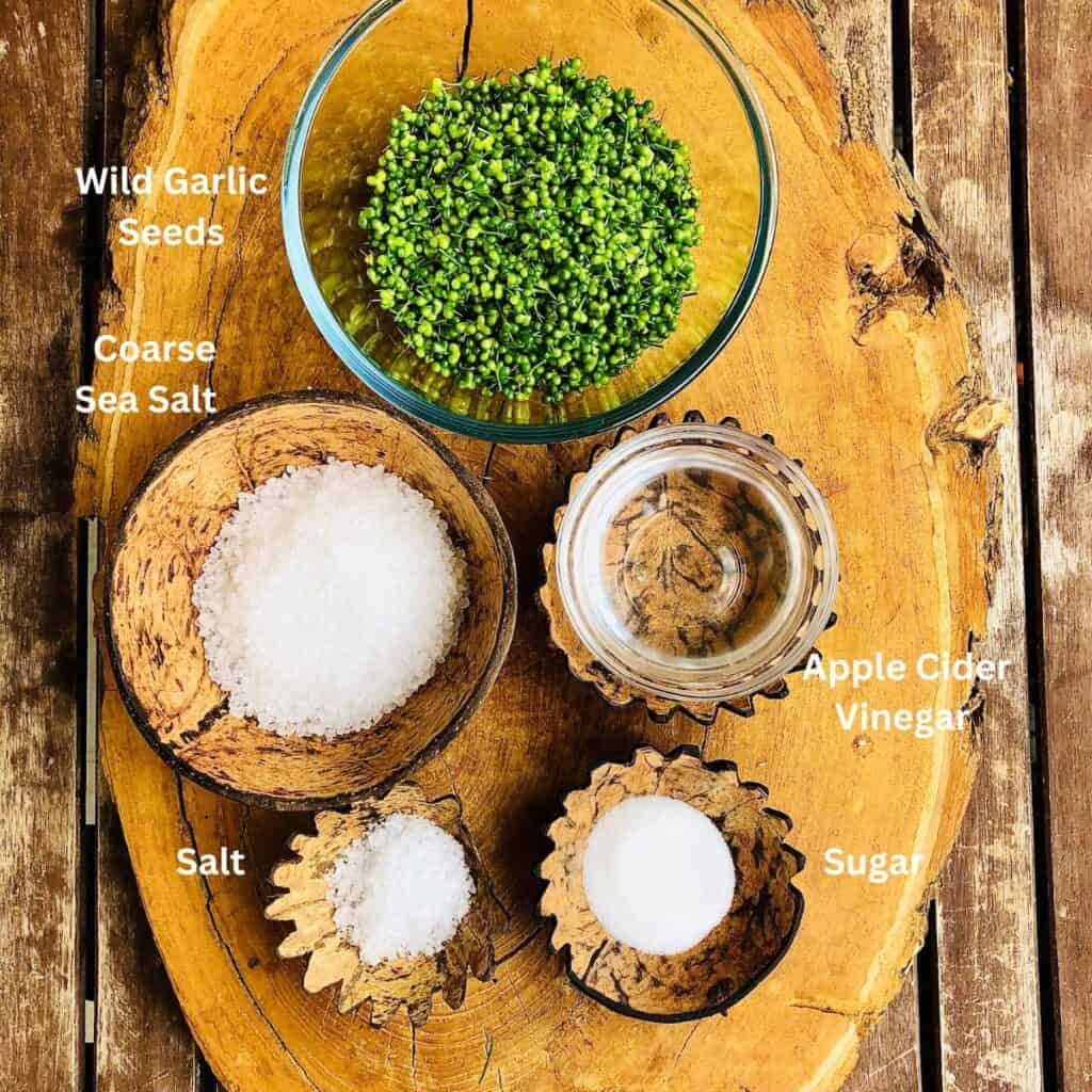 Wild Garlic Capers - Kitchen and Other Stories