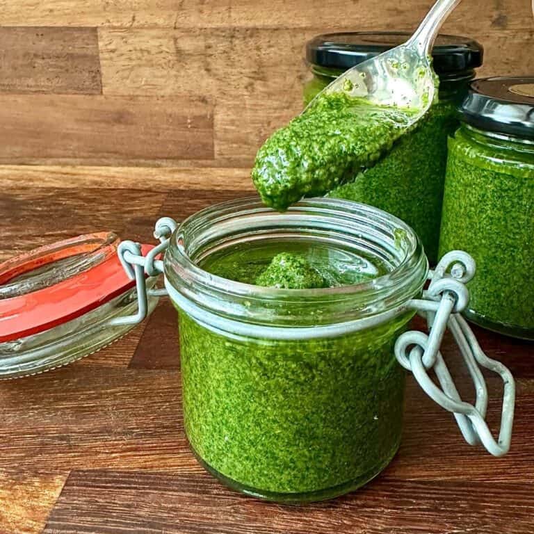 Green Herb Sauce Recipe (Use Up Leftover Herbs) - Kitchen and Other Stories